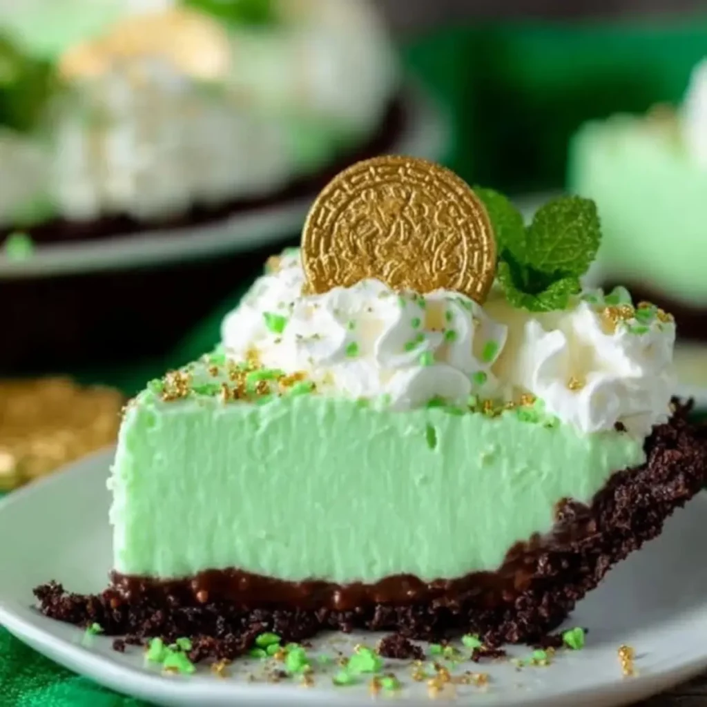 Shamrock Mint Chocolate Pie That’s Cool, Creamy, and Irresistible ...
